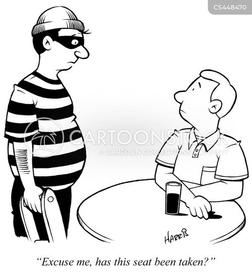 Stolen Property Cartoons and Comics - funny pictures from CartoonStock