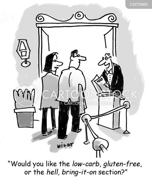 Gluten Free Cartoons and Comics - funny pictures from CartoonStock