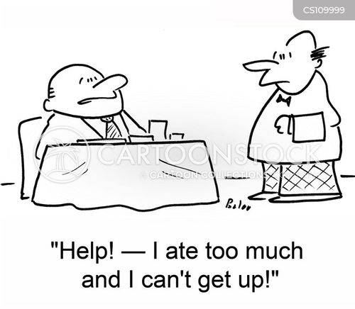 Ate Too Much Cartoon 3,000+ Too Much Food Stock Illustrations,