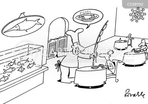 Old Fish Cartoons and Comics - funny pictures from CartoonStock