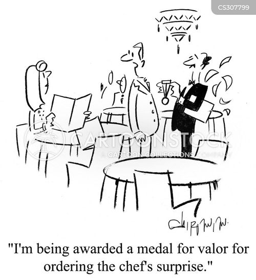 Comfort Dishes Cartoons and Comics - funny pictures from CartoonStock