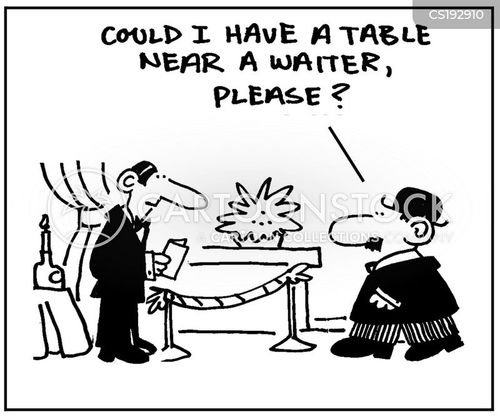 Restaurant Service Cartoons and Comics - funny pictures from CartoonStock