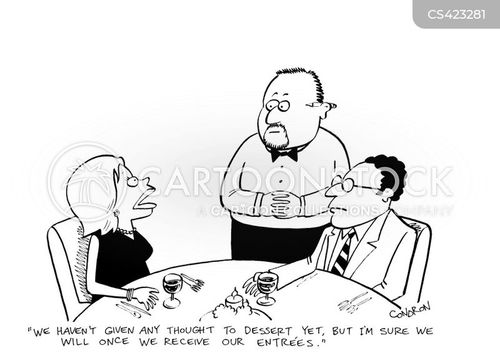 Entree Cartoons and Comics - funny pictures from CartoonStock