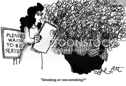 Non-smoker Cartoons and Comics - funny pictures from CartoonStock