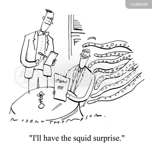 Squidward Cartoons and Comics - funny pictures from CartoonStock