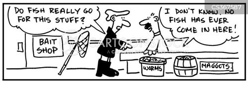 Bait Shop Cartoons and Comics - funny pictures from CartoonStock