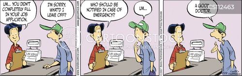 Emergency Contact Cartoons and Comics - funny pictures from CartoonStock