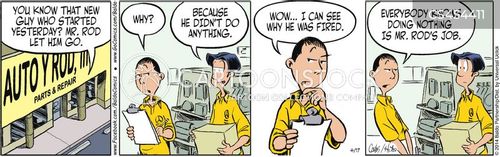 Easy Job Cartoons and Comics - funny pictures from CartoonStock