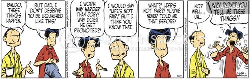 Life's Not Fair Cartoons and Comics - funny pictures from CartoonStock