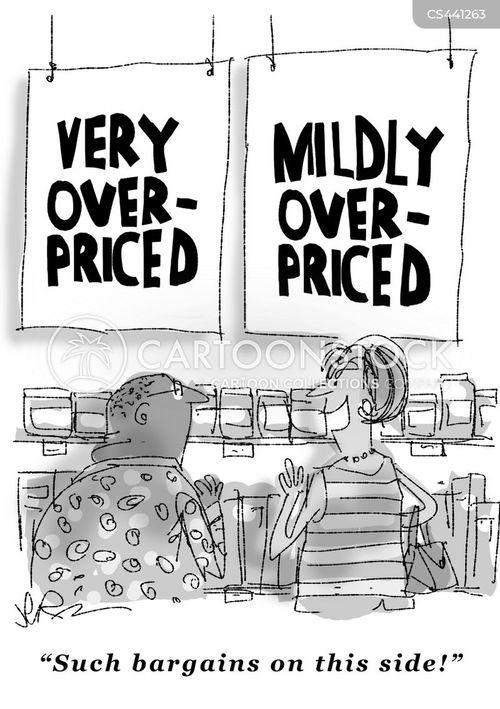 Price Hike Cartoons and Comics - funny pictures from CartoonStock