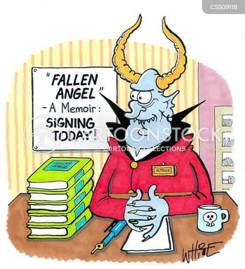 Book Signing Cartoons and Comics - funny pictures from CartoonStock