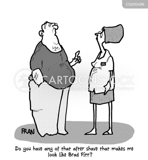 Aftershave Cartoons and Comics - funny pictures from CartoonStock