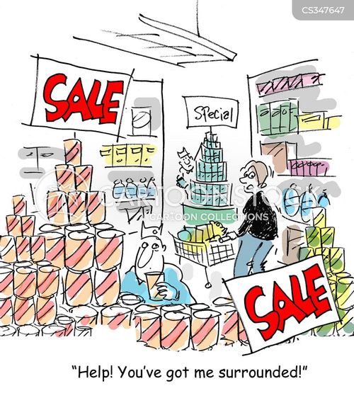 Surrounded Cartoons and Comics - funny pictures from CartoonStock