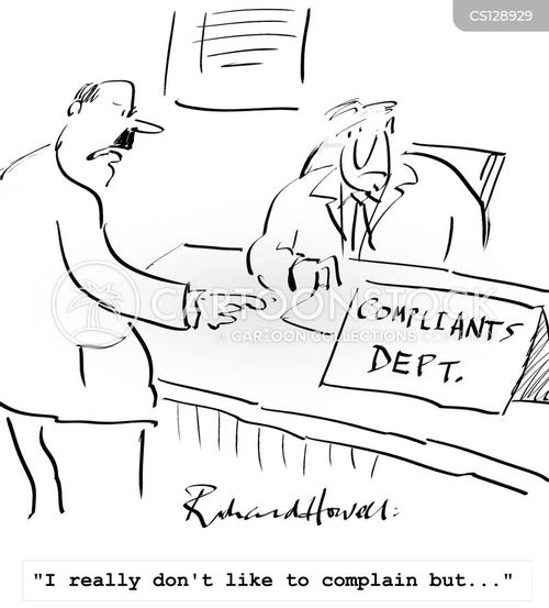 Uncomplaining Cartoons and Comics - funny pictures from CartoonStock