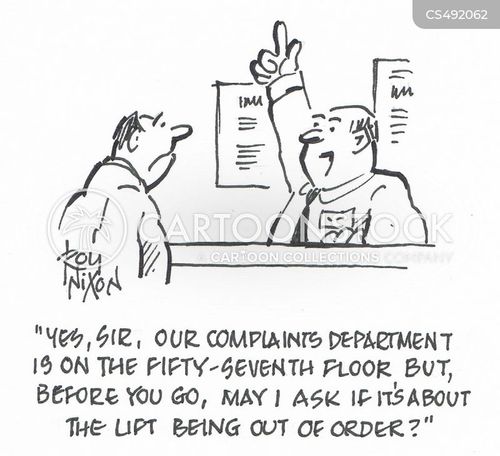 Complainant Cartoons and Comics - funny pictures from CartoonStock