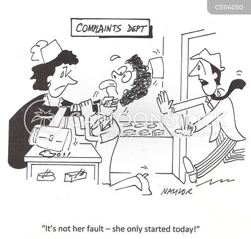 Angry Customer Cartoons and Comics - funny pictures from CartoonStock