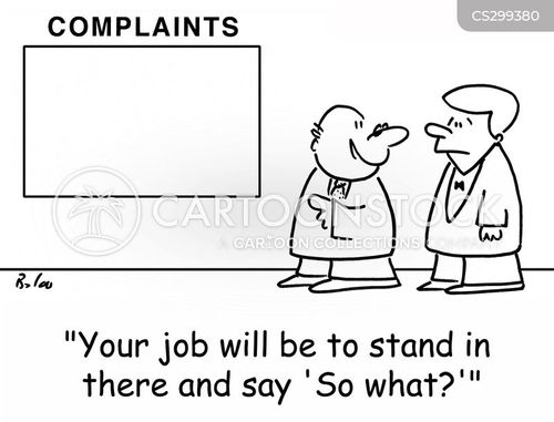 Customer Complaint Cartoons and Comics - funny pictures from CartoonStock