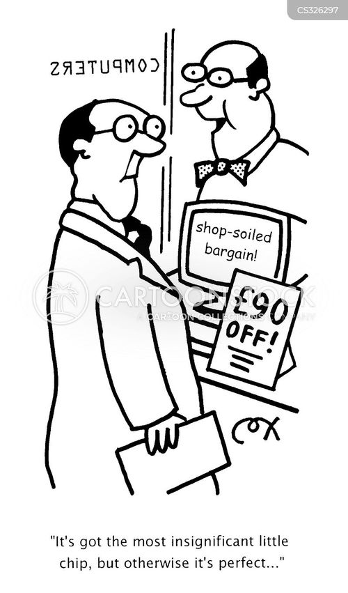 Bargin Cartoons and Comics - funny pictures from CartoonStock