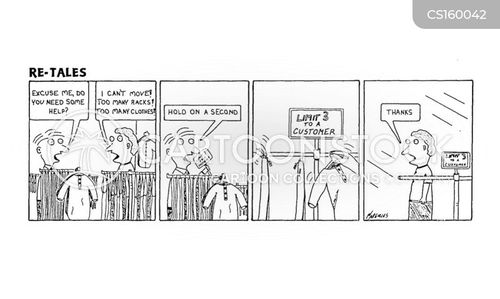 Sales Associate Cartoons and Comics - funny pictures from CartoonStock