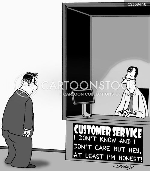 Serving Customers Cartoons and Comics - funny pictures from CartoonStock