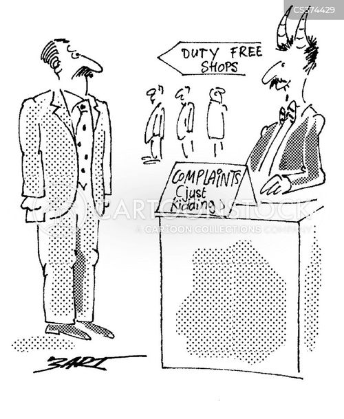 Duty Free Cartoons and Comics - funny pictures from CartoonStock