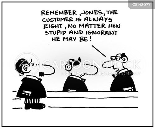 Customer Is Always Right Cartoons and Comics - funny pictures from ...