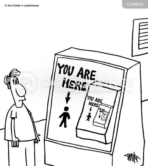 You Are Here Cartoons and Comics - funny pictures from CartoonStock