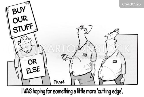 Cutting Edge Cartoons and Comics - funny pictures from CartoonStock