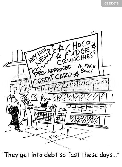 Charge Card Cartoons and Comics - funny pictures from CartoonStock
