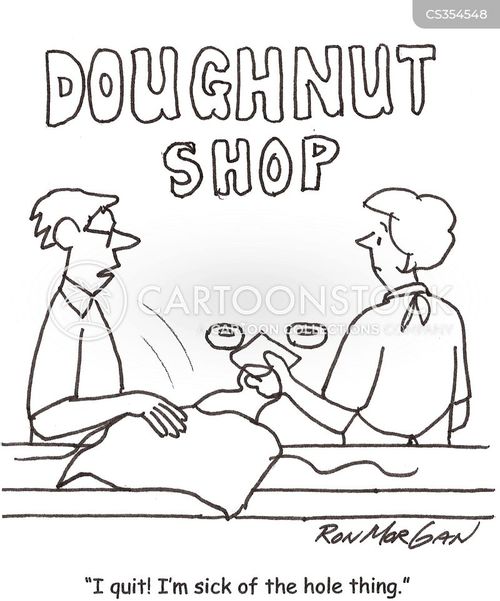 Doughnut Hole Cartoons and Comics - funny pictures from CartoonStock