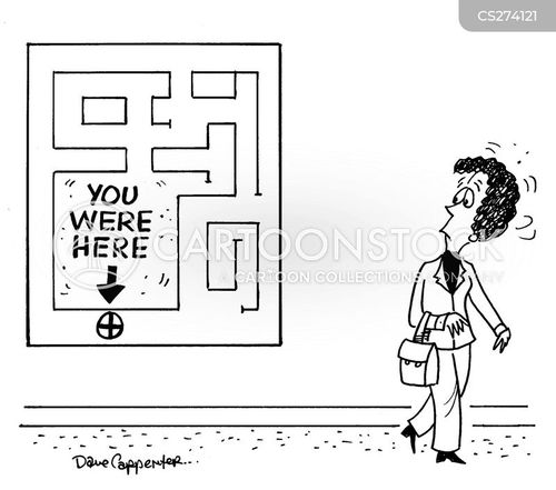 Mall Directory Cartoons and Comics - funny pictures from CartoonStock