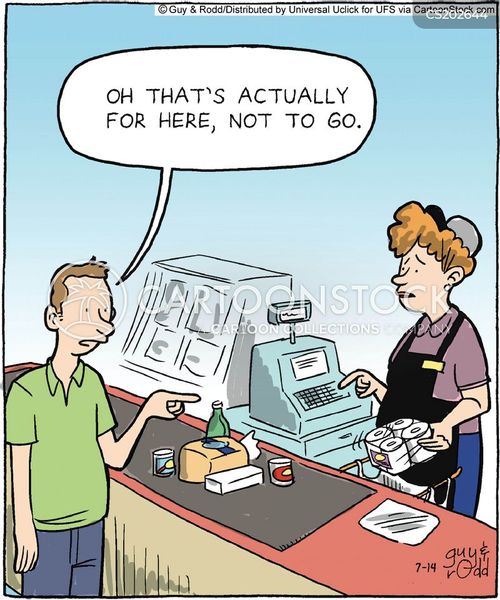 Checkout Cartoons and Comics - funny pictures from CartoonStock