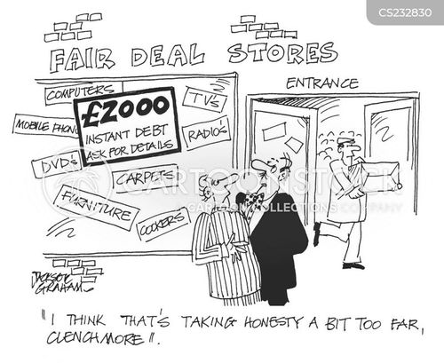 Fair Deal Cartoons and Comics - funny pictures from CartoonStock