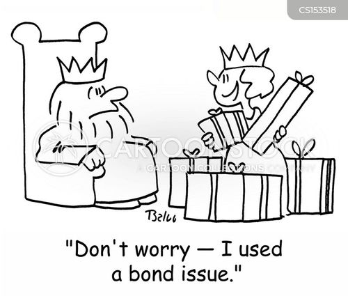 Bond Issues Cartoons and Comics - funny pictures from CartoonStock