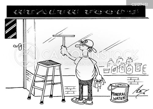 Health Food Stores Cartoons and Comics - funny pictures from CartoonStock