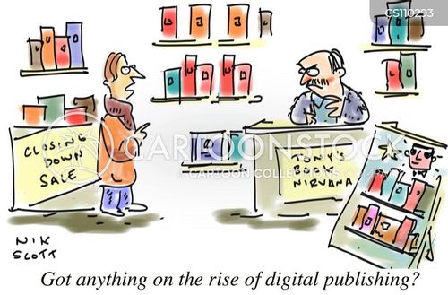 Digital Publishing Cartoons and Comics - funny pictures from CartoonStock