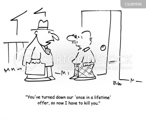 Revolting Offer Cartoons and Comics - funny pictures from CartoonStock