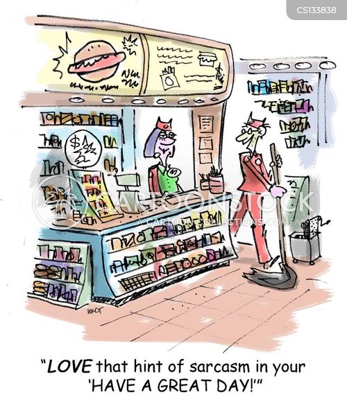 Sales Assistant Cartoons and Comics - funny pictures from CartoonStock