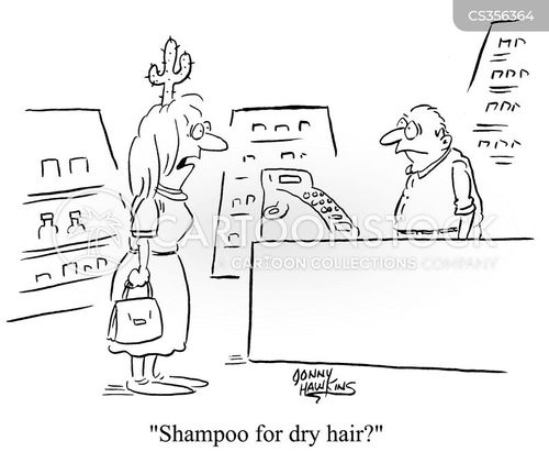 Dry Hair Cartoons and Comics - funny pictures from CartoonStock