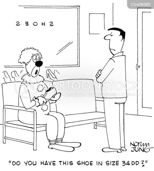 Shoe Store Comedy Cartoons and Comics - funny pictures from CartoonStock