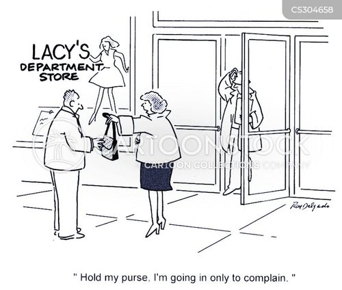 Compulsive Shopping Cartoons and Comics - funny pictures from CartoonStock