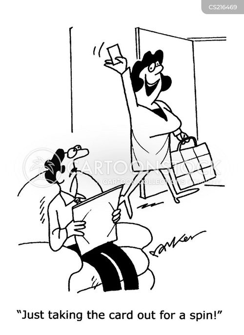 Credit Limit Cartoons and Comics - funny pictures from CartoonStock