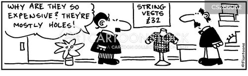 String Vest Cartoons and Comics - funny pictures from CartoonStock