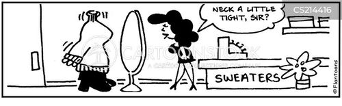 Clothes Too Tight Cartoons and Comics - funny pictures from CartoonStock