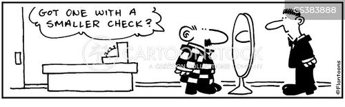 Small Cheque Cartoons and Comics - funny pictures from CartoonStock