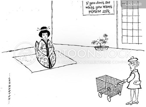 Shopping Retail Cartoons and Comics - funny pictures from CartoonStock