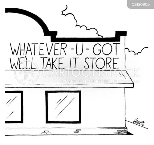 Pawn Shop Cartoons and Comics - funny pictures from CartoonStock