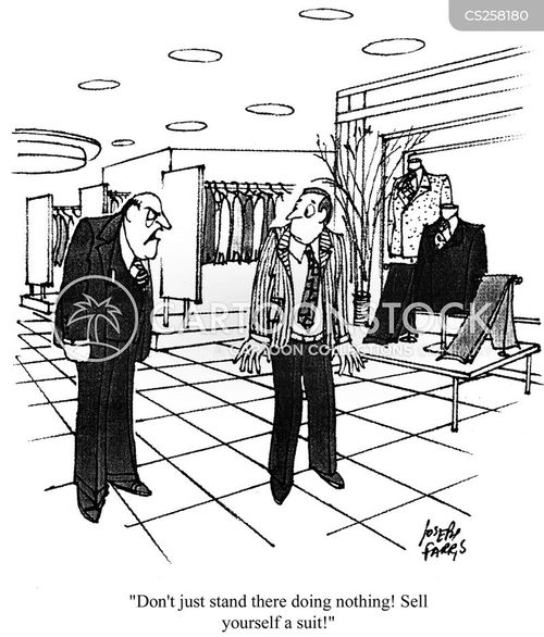 Sales Assistant Cartoons and Comics - funny pictures from CartoonStock
