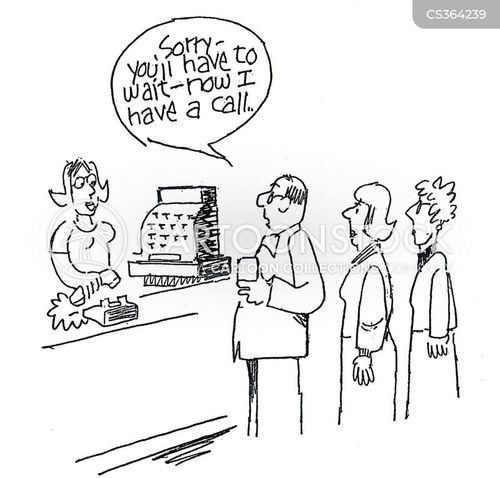 Virtual Queue Cartoons and Comics - funny pictures from CartoonStock