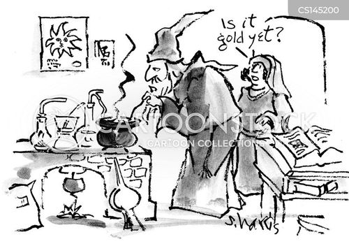 Alchemist Cartoons and Comics - funny pictures from CartoonStock